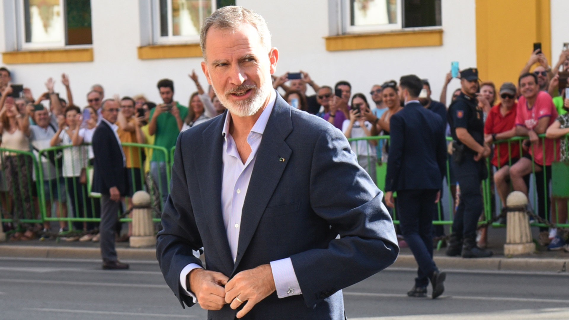 La visita sorpresa del Rey Felipe a un amigo enfermo en Sevilla