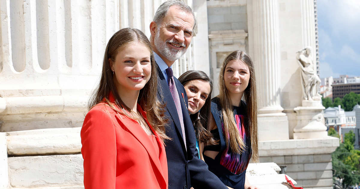 He ido a palacio a celebrar el X aniversario con los Reyes y estas son ...