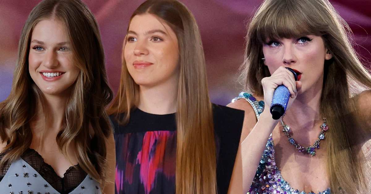 La Princesa Leonor y la Infanta Sofía se rinden ante Taylor Swift ...