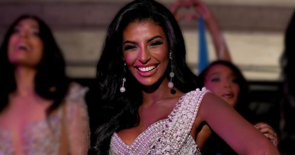 Michelle Jiménez, Miss Universo España, brilla en la gala preliminar de ...