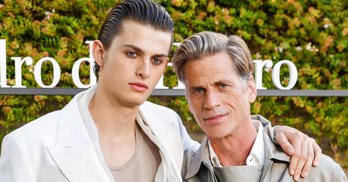 Conoce a Mark Vanderloo Jr., el hijo desconocido del conocido modelo de los 90' que sigue sus ...