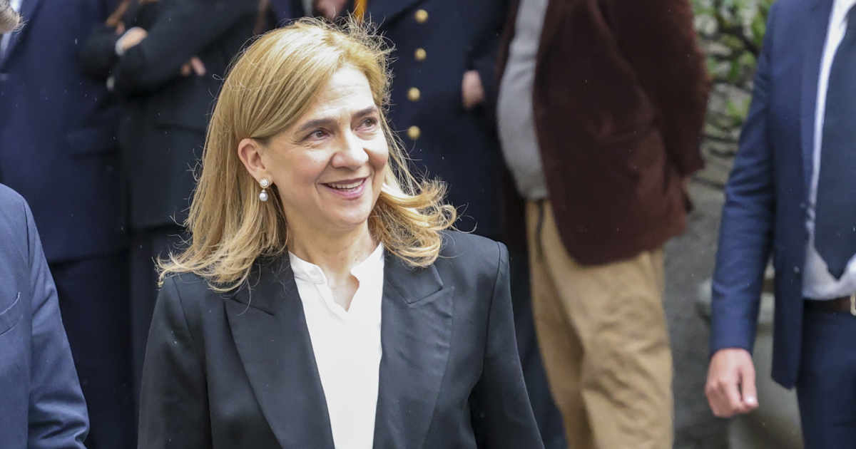 La foto "robada" a la Infanta Cristina en la boda de Victoria Matossian ...