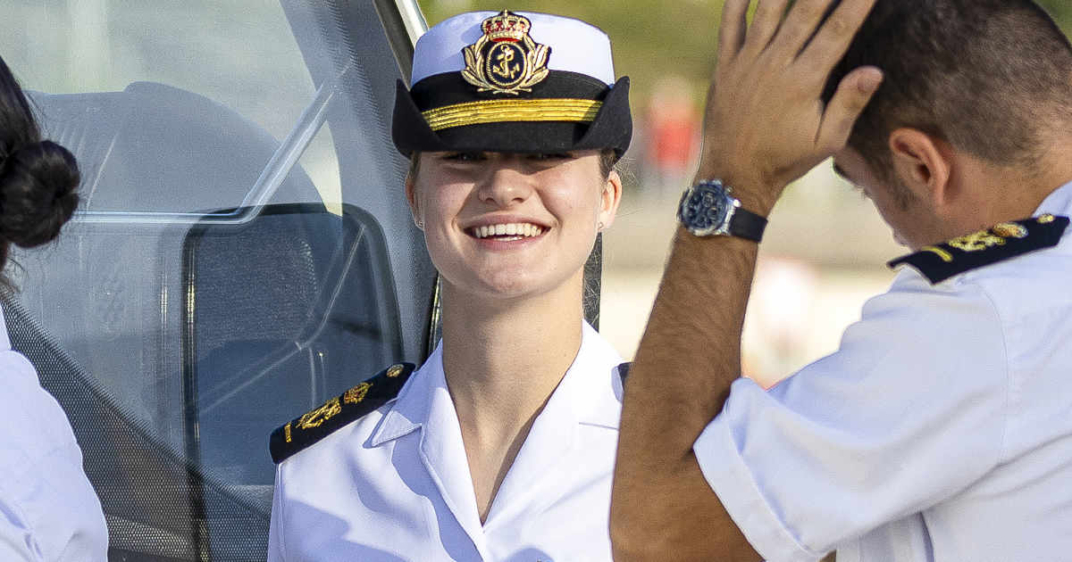Una guardiamarina desvela en SEMANA la realidad de la Princesa Leonor ...
