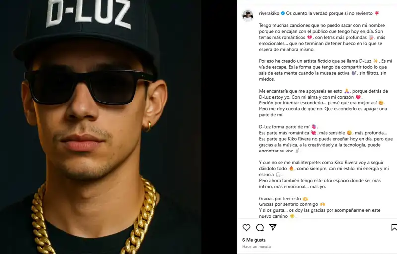 Kiko Rivera anuncia su nuevo reto profesional y crea un artista con la ...