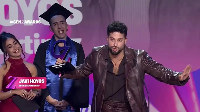 Javier de Hoyos, el gran protagonista de los 'GenZ Awards 2025': "Ahora mismo me encantaría dar ...