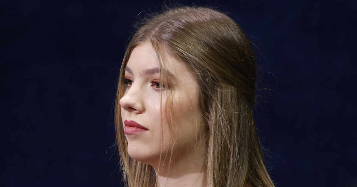 La Infanta Sofía acapara todas las miradas en Oviedo con su vestido más fashion ...