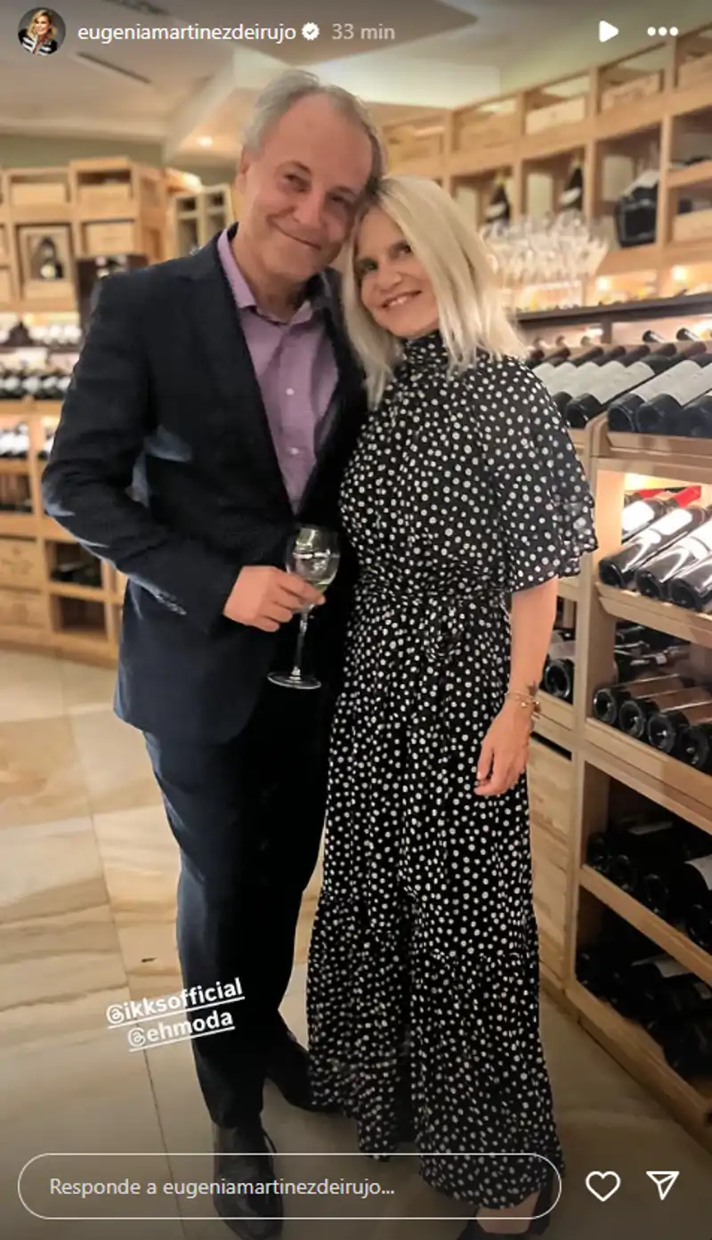 Eugenia Martínez de Irujo arrasa con el vestido de lunares más chic y ...