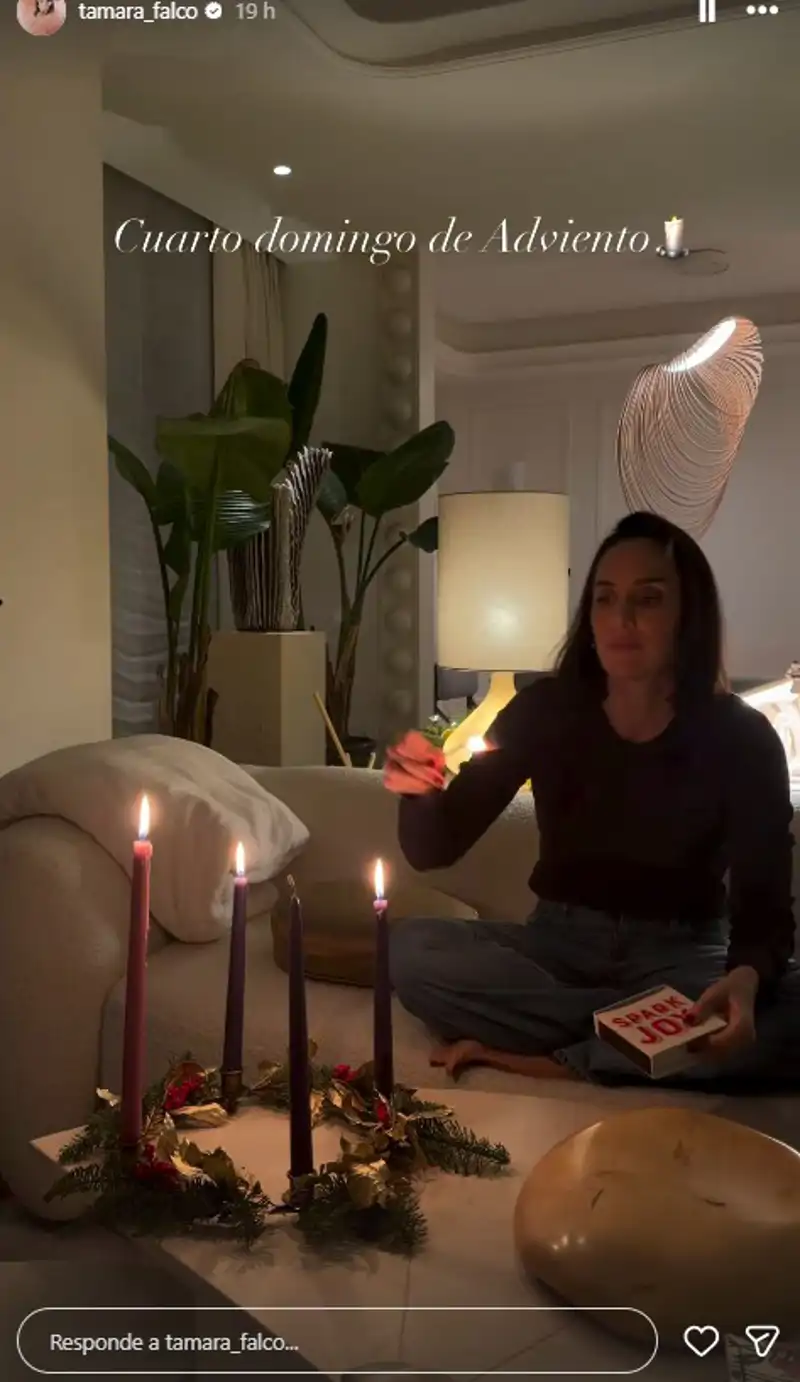 Entramos en el espectacular salón de Tamara Falcó en Navidad: de un ...