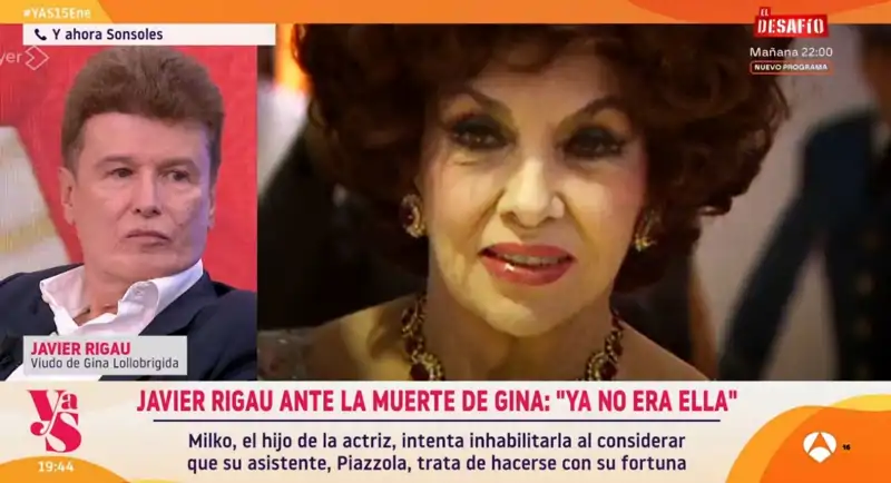 El recuerdo de Javier Rigau a Gina Lollobrigida y sus últimos días ...