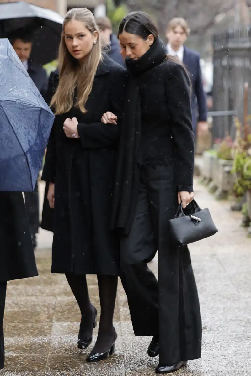 De la Infanta Margarita a Victoria Federica: los asistentes al funeral ...