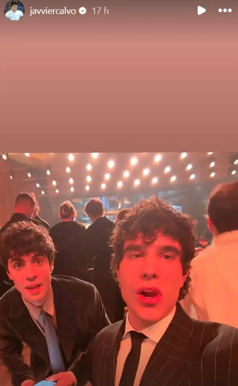 'Los Javis' posan, por primera vez juntos, ante los medios tras su ...