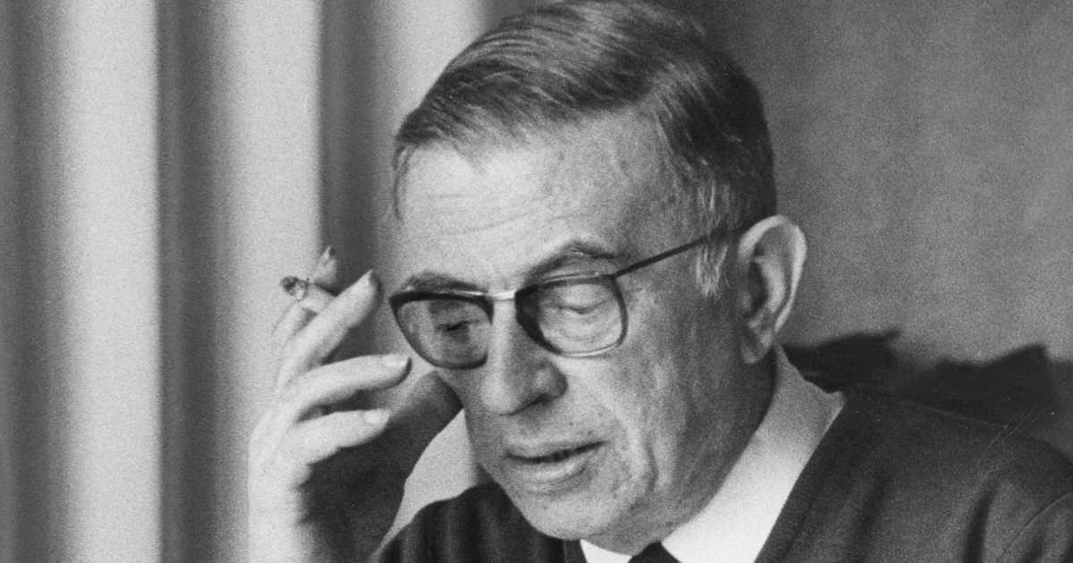 Jean Paul Sartre, filósofo: "Felicidad no es hacer lo que uno quiere ...