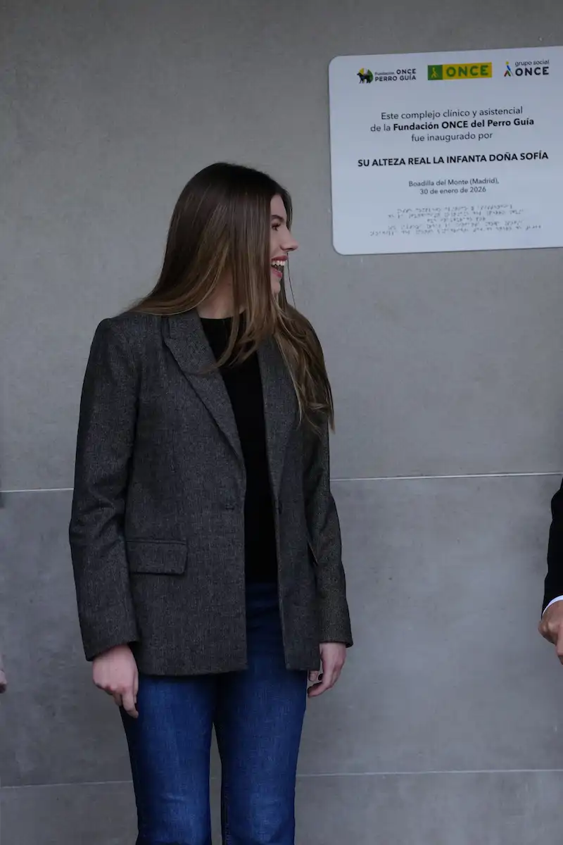 La Infanta Sofía, en su segundo acto en solitario: rompe su coraza y ...