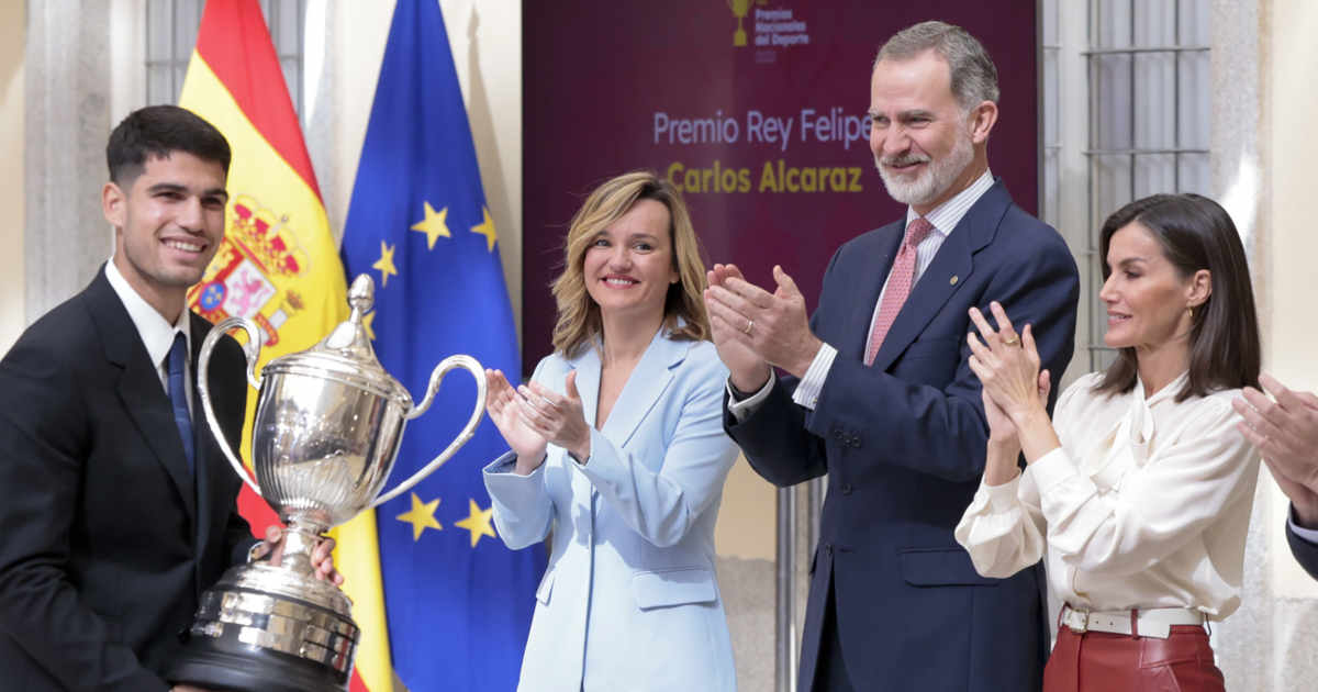 Los Reyes Felipe y Letizia se vuelcan con Carlos Alcaraz tras su ...