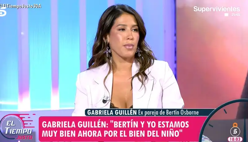 Gabriela Guillén comparte la unión de Bertín Osborne con su hijo ...