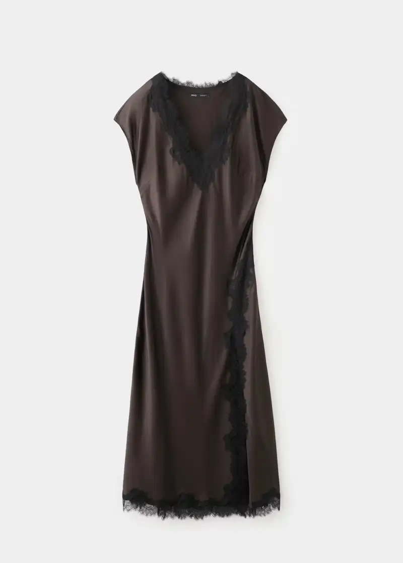 8 vestidos lenceros de Mango ideales para llevar con bailarinas a la ...
