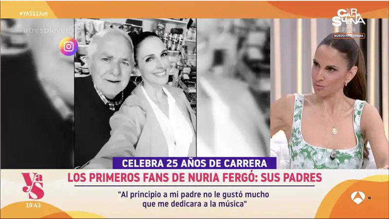 Nuria Fergó, sobre su infancia: "Los domingos comía pollo asado con mis ...