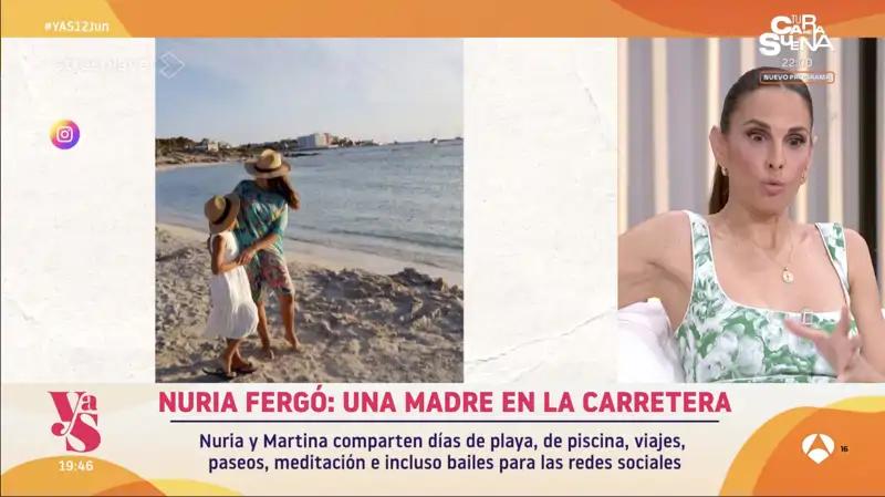 Nuria Fergó, sobre su infancia: "Los domingos comía pollo asado con mis ...