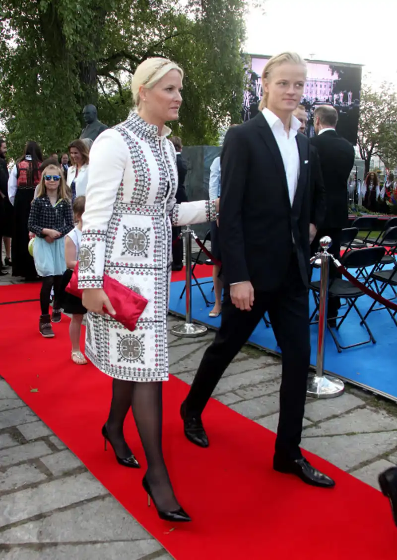 Marius Borg sale de la cárcel para visitar a su madre, la Princesa ...